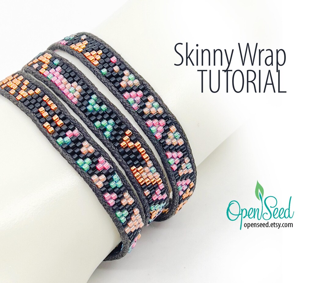 Skinny Wrap Bracelet Tutorial by Carole Ohl - Etsy
