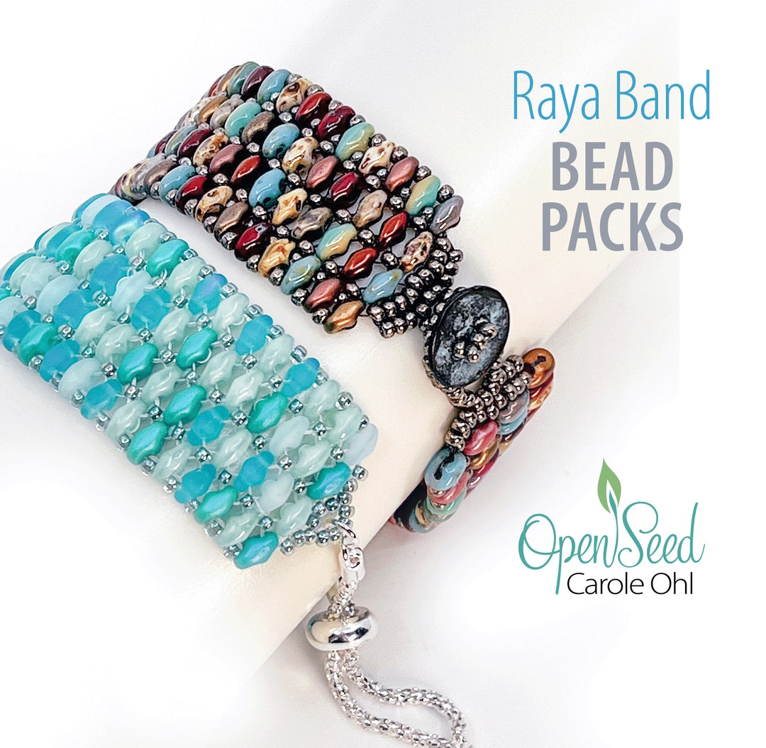 Raya Band Bead Weaving DIY Bead Packs for Superduos, for Four Width ...