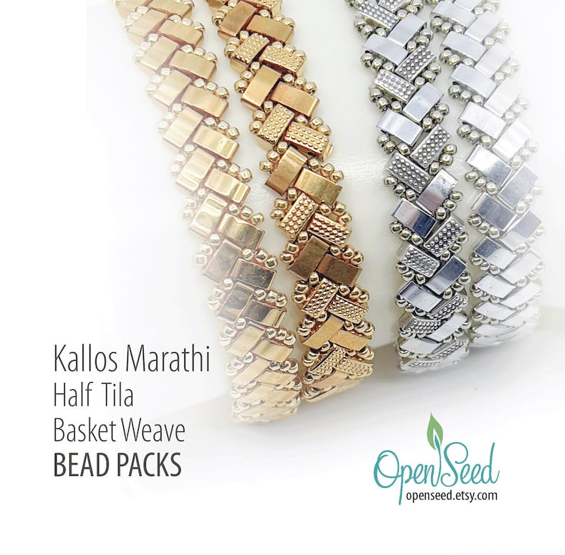 Kallos and Kallos Marathi Bracelet Bead Pack by Carole Ohl - Etsy