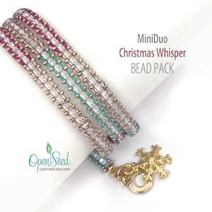 Miniduo Whisper Wrap, 3-wrap Bracelet Bead Packs for DIY Rainbow ...