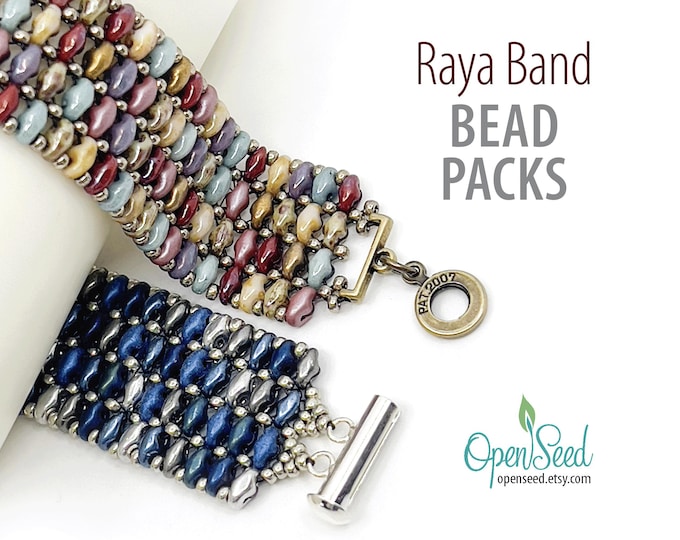 Raya Band Bead Weaving DIY Bead Packs for Superduos, for Four Width ...