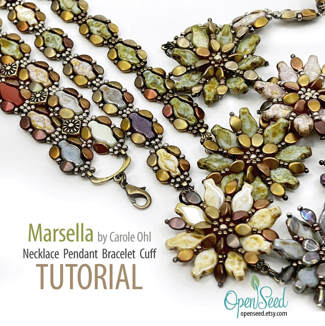 Marsella Jewelry Making Tutorial for Necklace, Pendant, Chain or Cuff ...