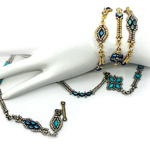 Beaded Links Digital Tutorial Includes TEN Link Designs to Use for Wrap ...