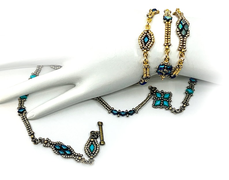 Beaded Links Digital Tutorial Includes TEN Link Designs to Use - Etsy