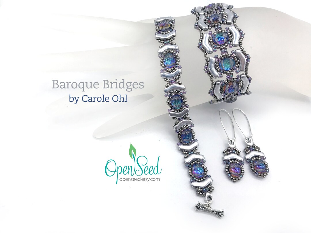 Baroque Bridges Jewelry Making Bracelet Tutorial by Carole Ohl - Etsy