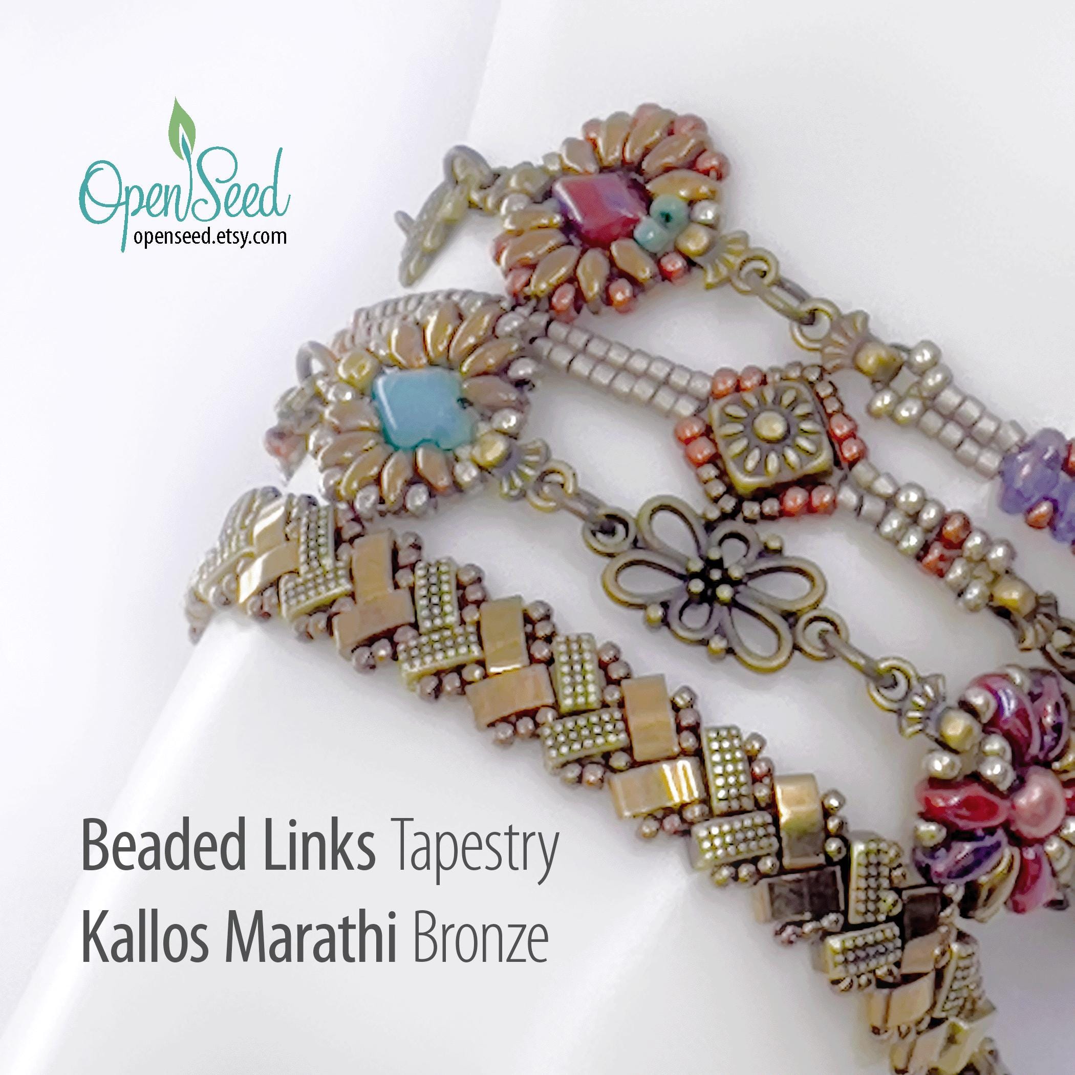 Kallos and Kallos Marathi Bracelet Bead Pack by Carole Ohl - Etsy