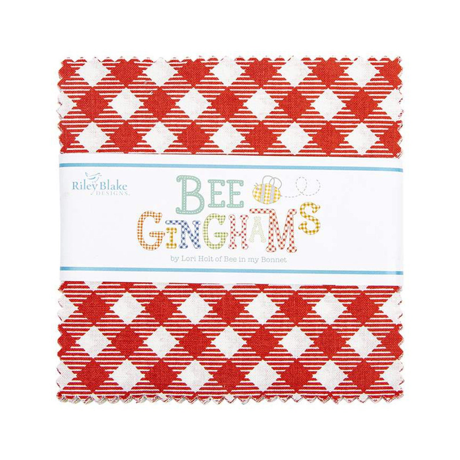 Bee Ginghams 5 Stacker Charm Pack by Lori Holt for - Etsy