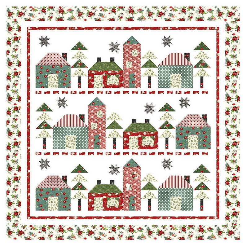 Erica Made Christmas Ville Quilt Pattern - Etsy