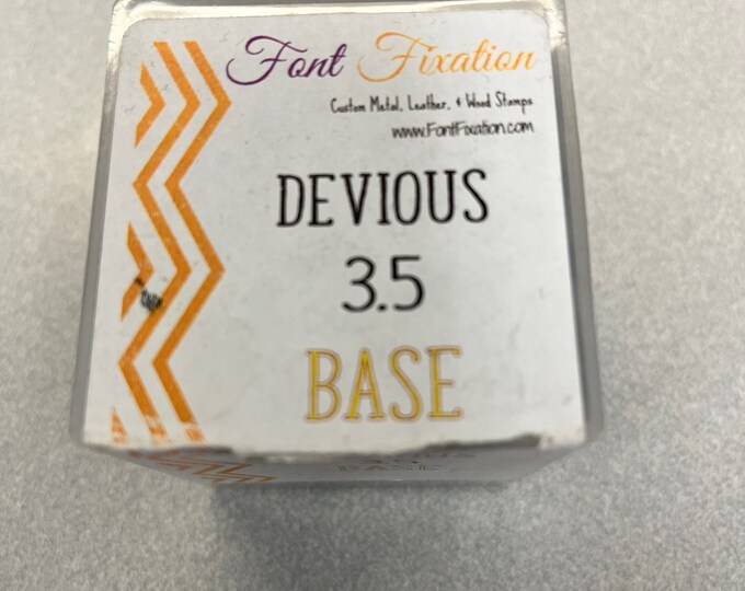 Font Fixation Devious Base Font Set 3.5mm Size - Etsy