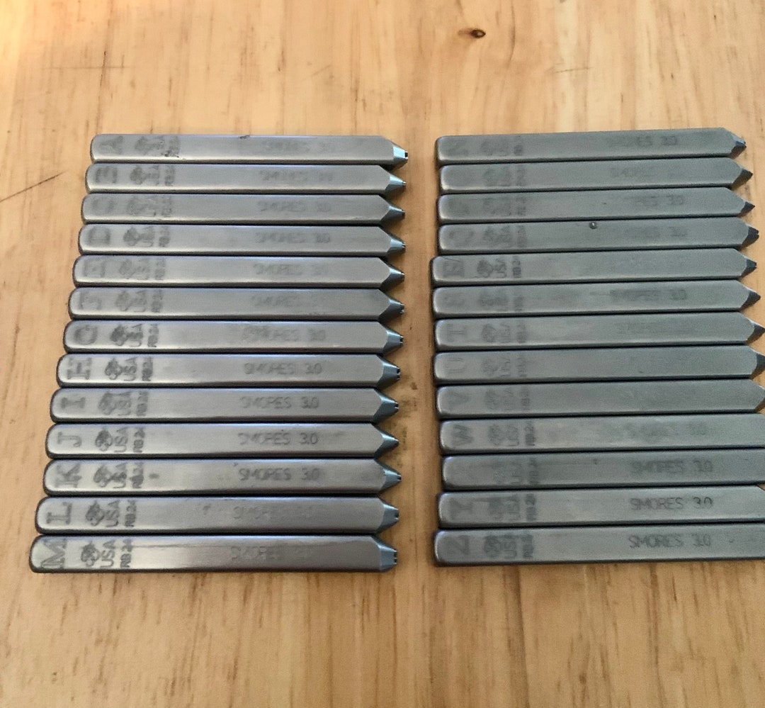 Font Fixation Smores 3mm Uppercase Font Set - Etsy