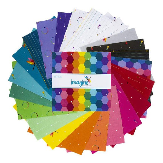 Imagine 10 Stacker Layer Cake Pack by Kristy Lea for - Etsy
