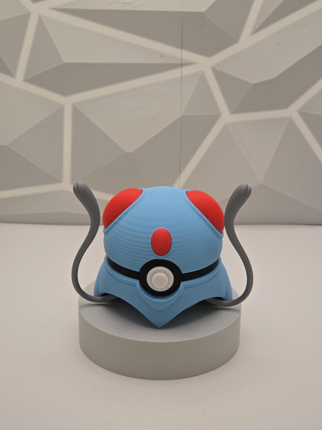 Anime Nerd Setup Pokeball Gaming Decor 3D Printed Collectible Display ...