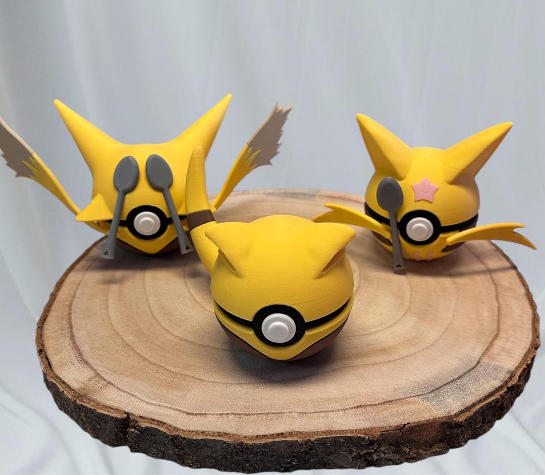 Abra Kadabra Simsala 3-piece Monster Ball Set 3D Printed Perfect as a ...