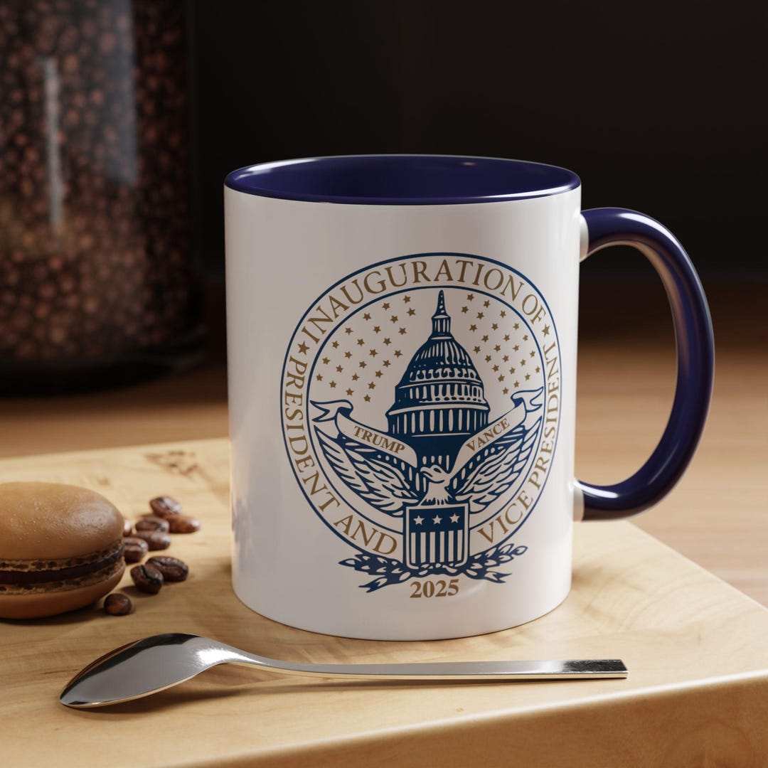 Trump Inauguration 2025, Political Gift, Tea Cup, Coffee Mug, Gift for ...