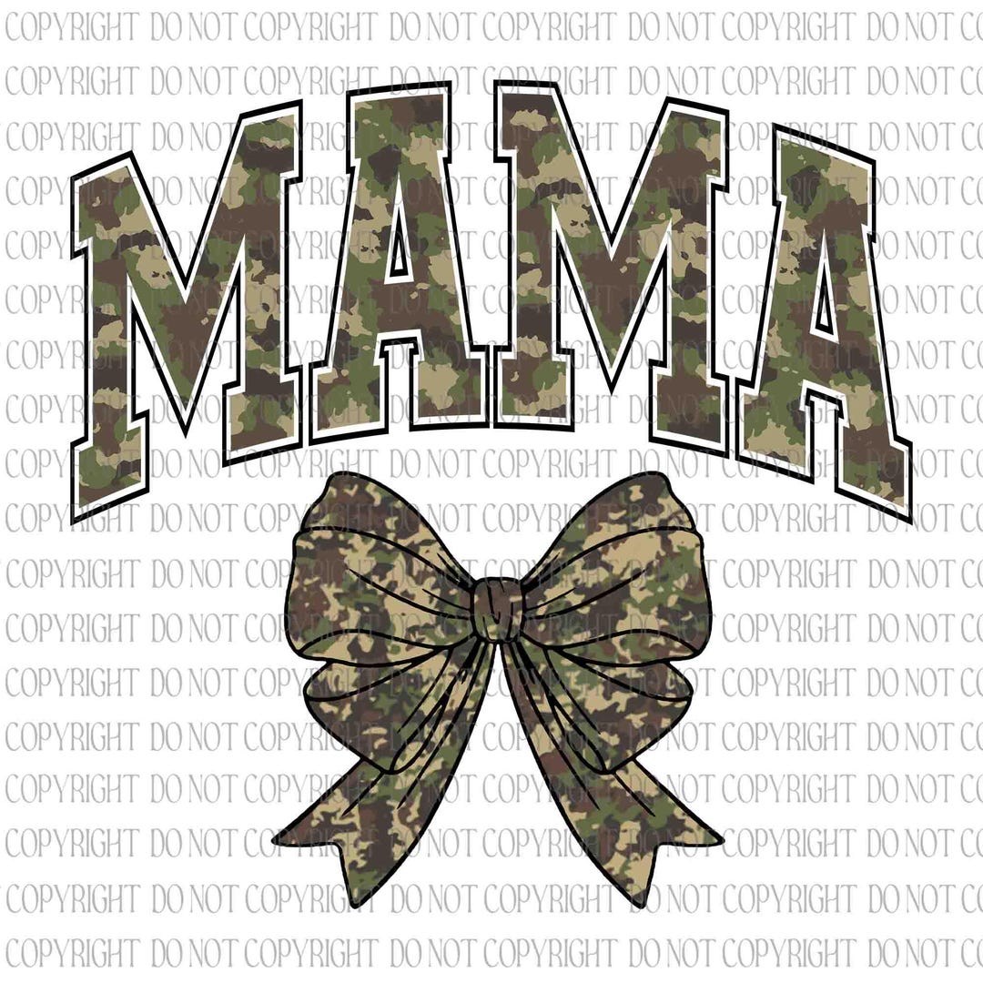 Coquette Mama Camo Bow PNG, Mama Bow Shirt Design, Coquette Mama Png ...