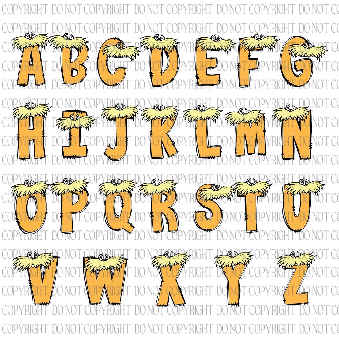 Alphabet Doodle Dr Seuss Clipart PNG, Reading Day Png, Read Across ...