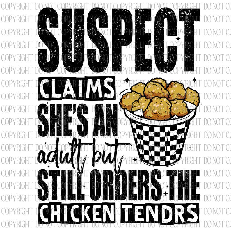 Suspect Claims She Has so Much to Do PNG, Suspect Quote Png, Gift for ...