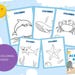 Preschool Pre-k Kindergarten Ocean Sea Animals Theme Bundle Printable ...