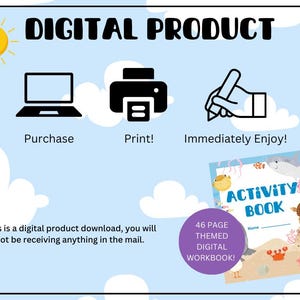 Preschool Pre-k Kindergarten Ocean Sea Animals Theme Bundle Printable ...