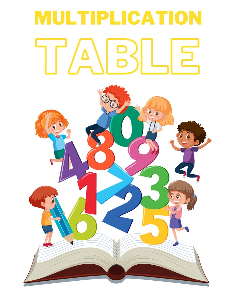 Multiplication Table for Students. Multiplication Table for Number 1 to ...