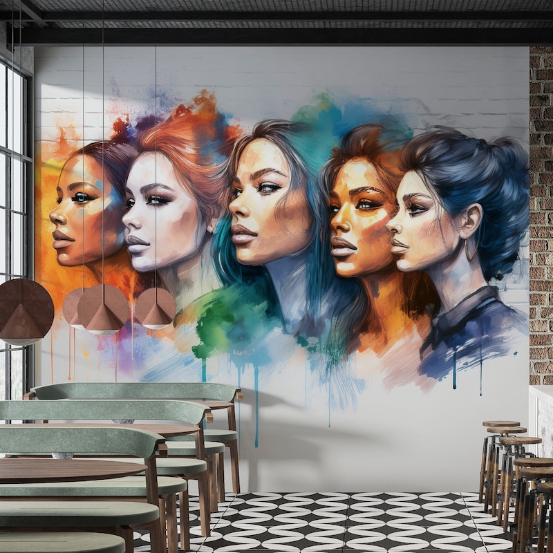 Female Wallpaper - Etsy