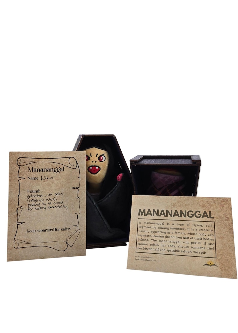 Nawa the Manananggal Plushie | Vampire Girl Plush | Filipino Folklore ...