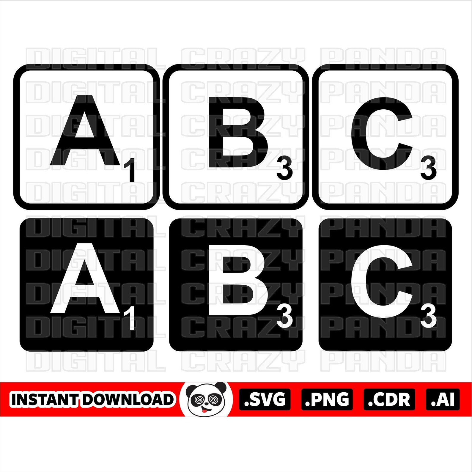 Scrabble Svg, Scrabble Tiles Svg Files, Scrabble Letters Svg, Scrabble ...