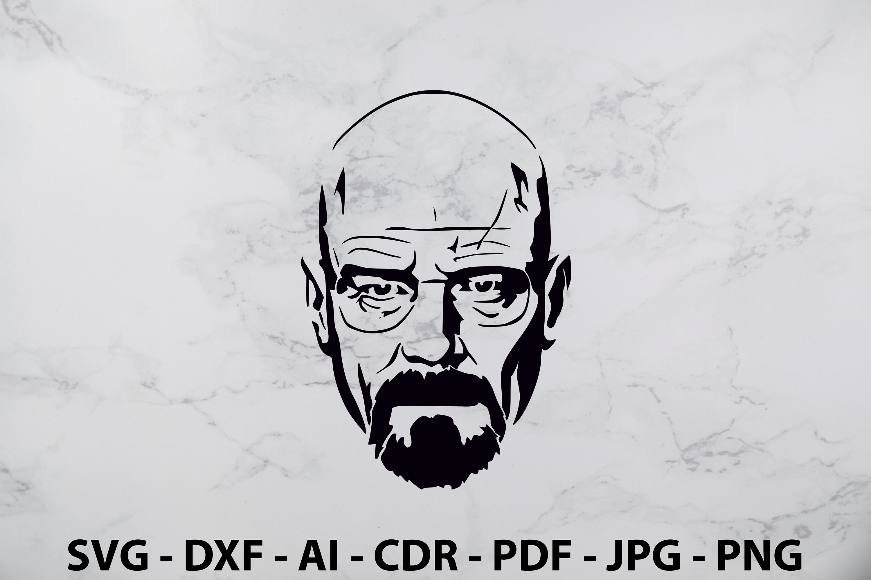 Breaking Bad Laser Cut Svg Dxf Files Wall Sticker Engraving Decal ...