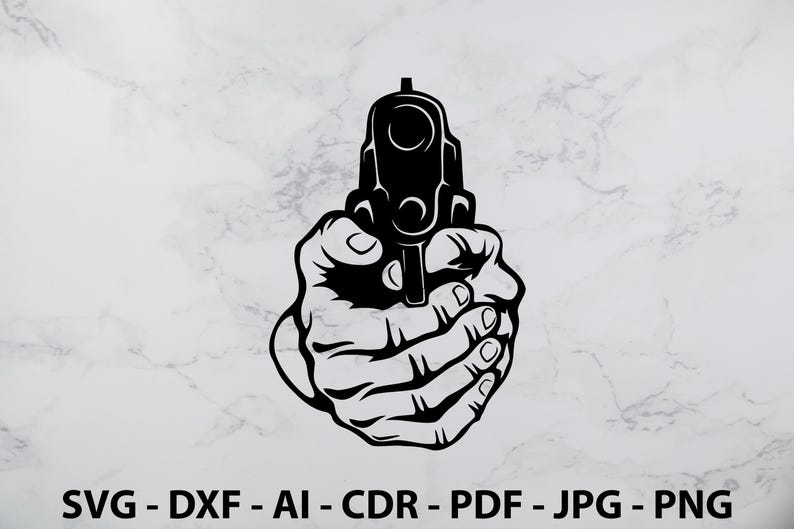 Gunner Laser Cut Svg Dxf Files Wall Sticker Engraving Decal Silhouette ...