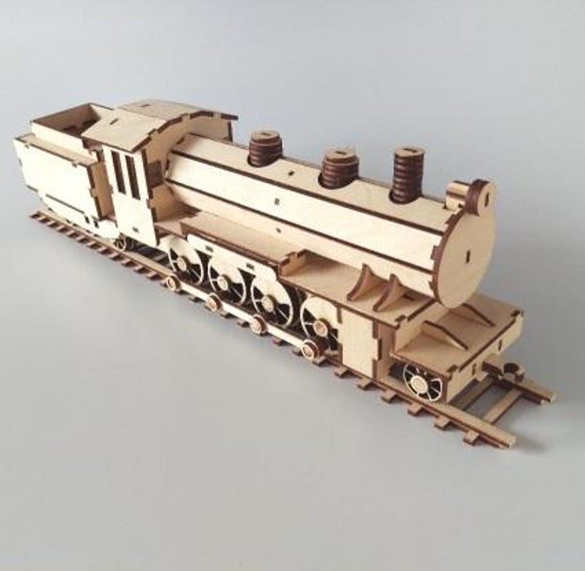 Old Train Locomotive Models Laser Cutting Files - Svg Dxf Cdr Pdf Ai ...