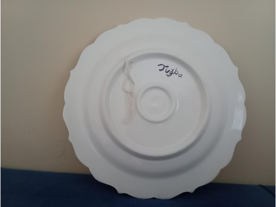 Hand Made Turkish cini Ceramic Art Plate. Special Cultural Gift. - Etsy