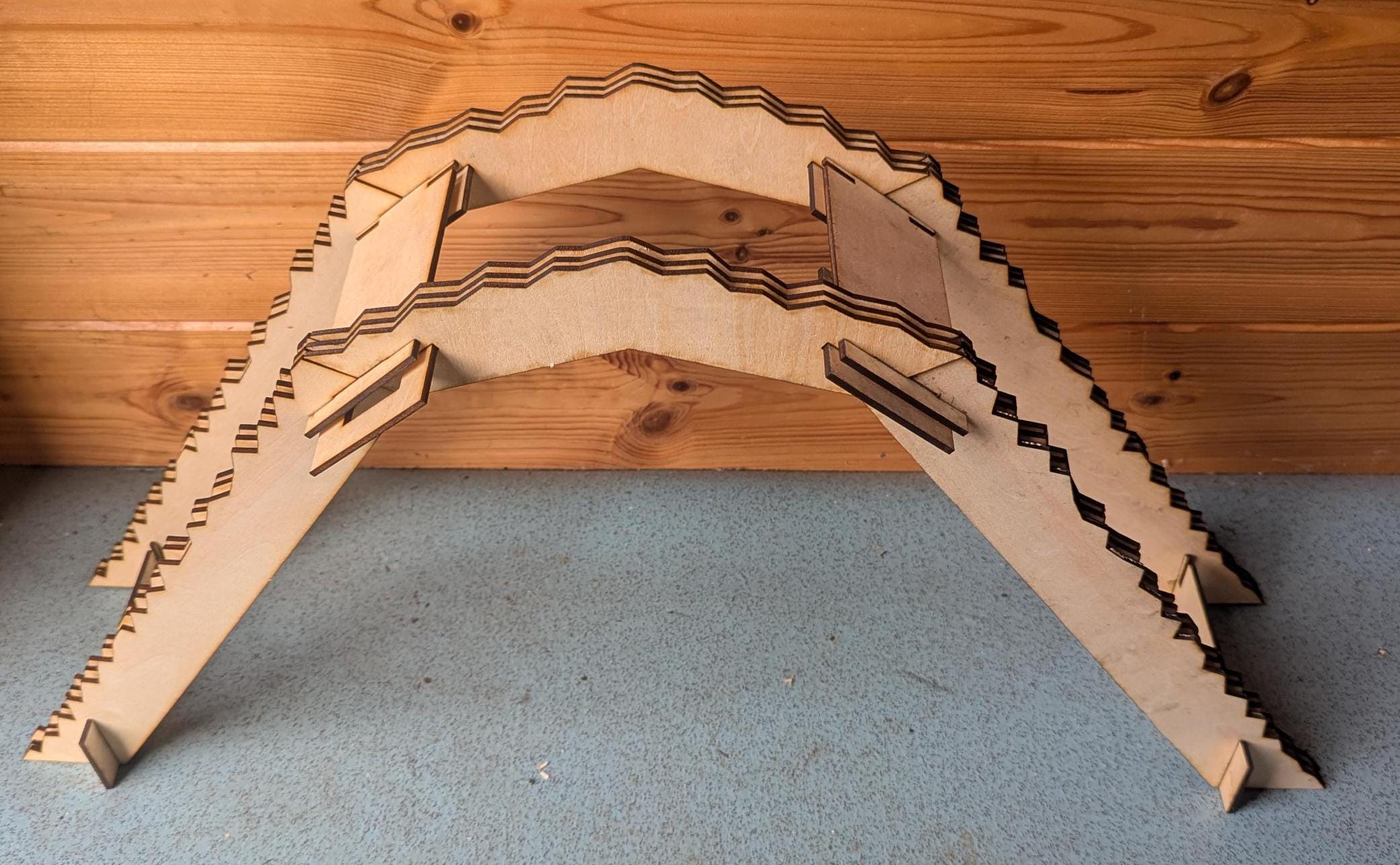 Laser Design Files RC Rock Crawler Arch 1/24 1/18th Scale Obstacle ...