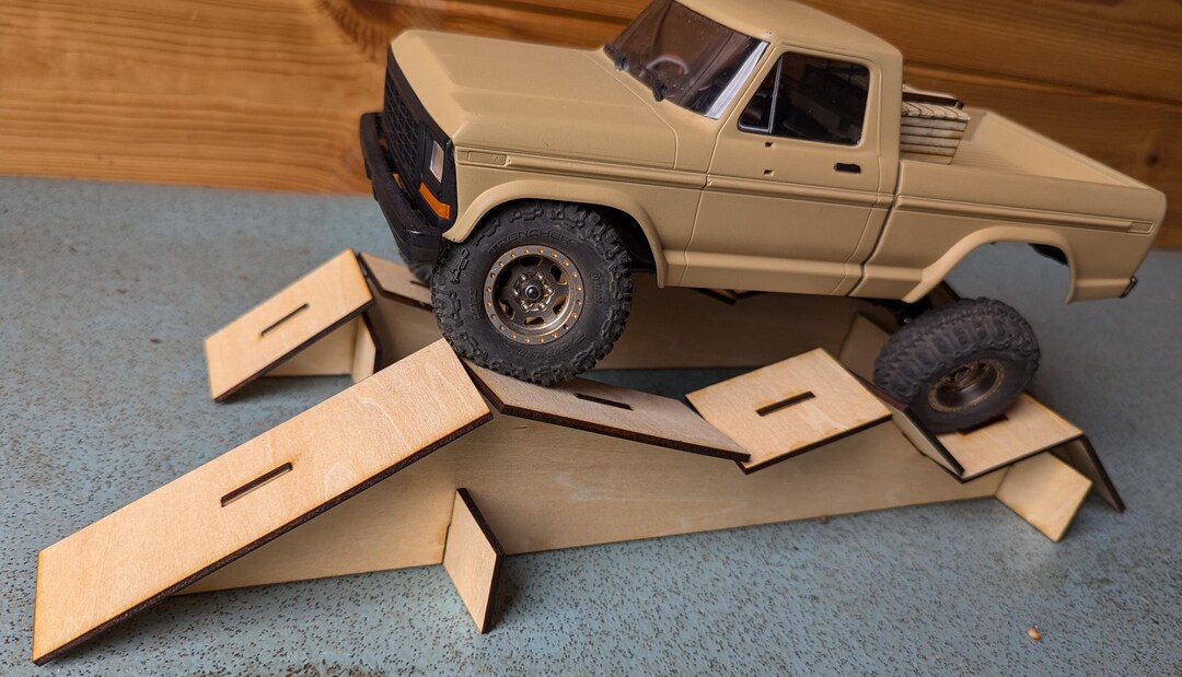 Laser Design Files RC Rock Crawler Waves 1/24 1/18th Scale Obstacle ...