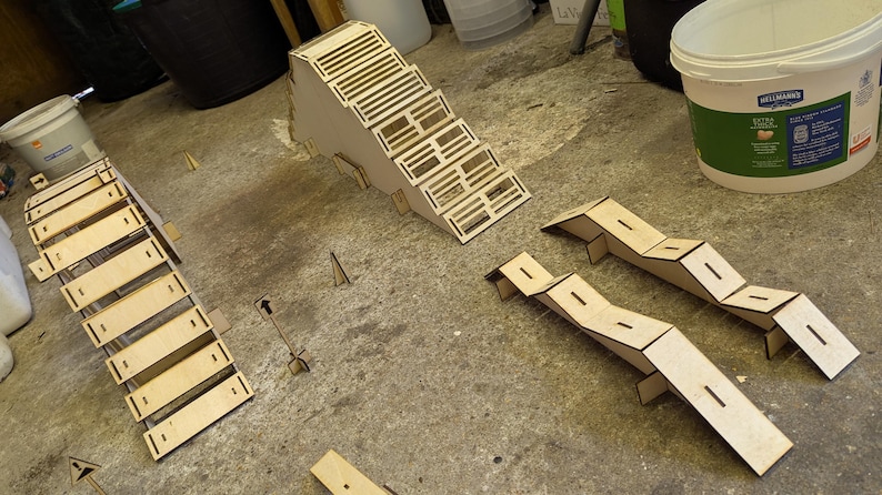 Laser Design Files RC Rock Crawler Obstacle Course Starter Pack,seesaw ...