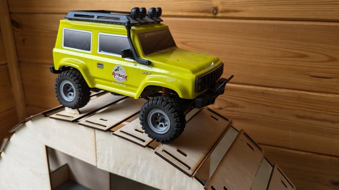 Laser Design Files RC Rock Crawler Obstacle Course Starter Pack, Seesaw ...