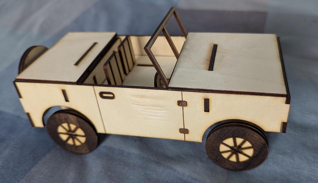 Laser Design Simple 4x4 Toy Car Laser Cutting Download - Etsy