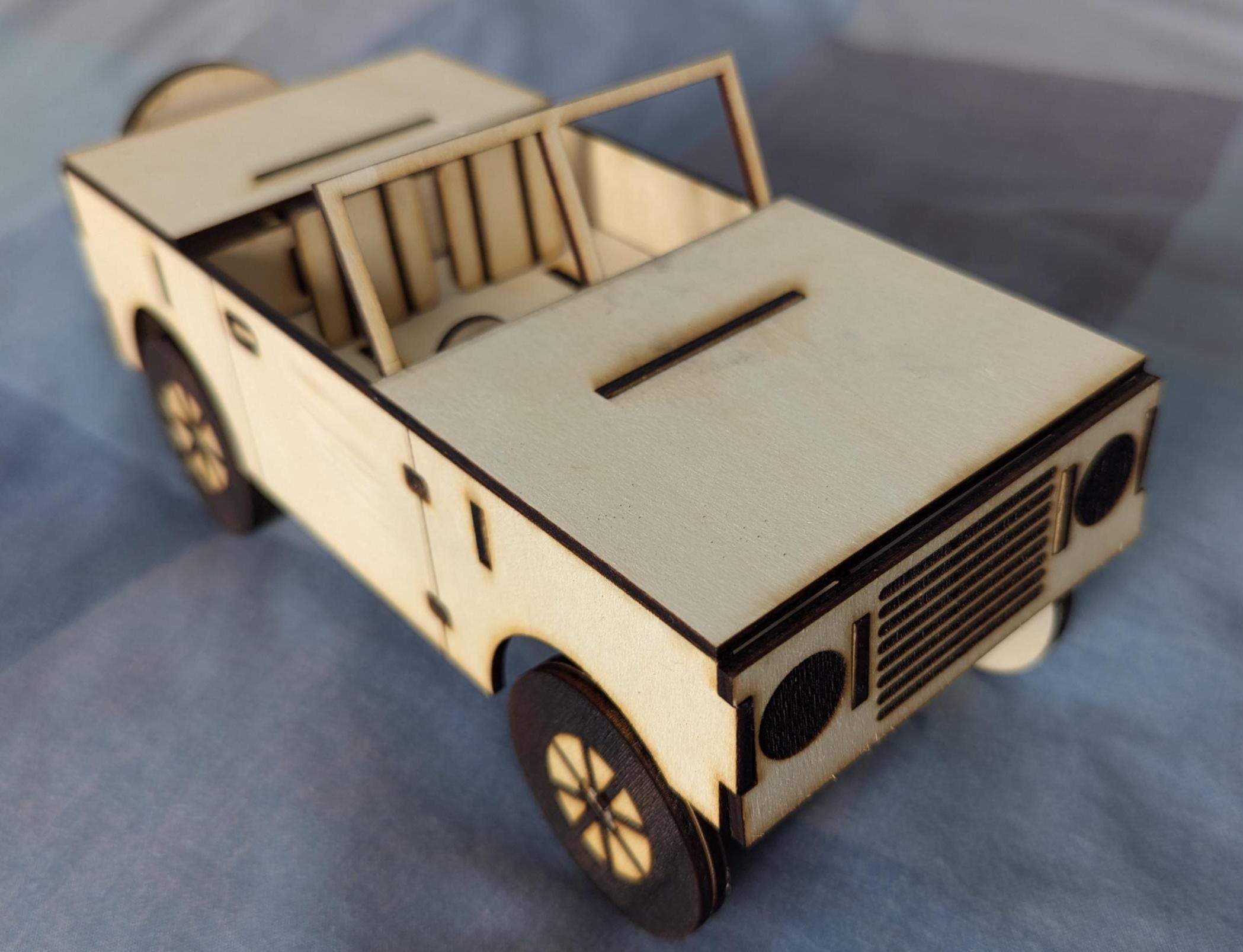 Laser Design Simple 4x4 Toy Car Laser Cutting Download - Etsy