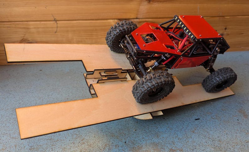 Laser Design Files RC Rock Crawler Ball Seesaw 1/24 1/18th Scale ...