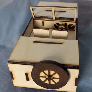 Laser Design Simple 4x4 Toy Car Laser Cutting Download - Etsy