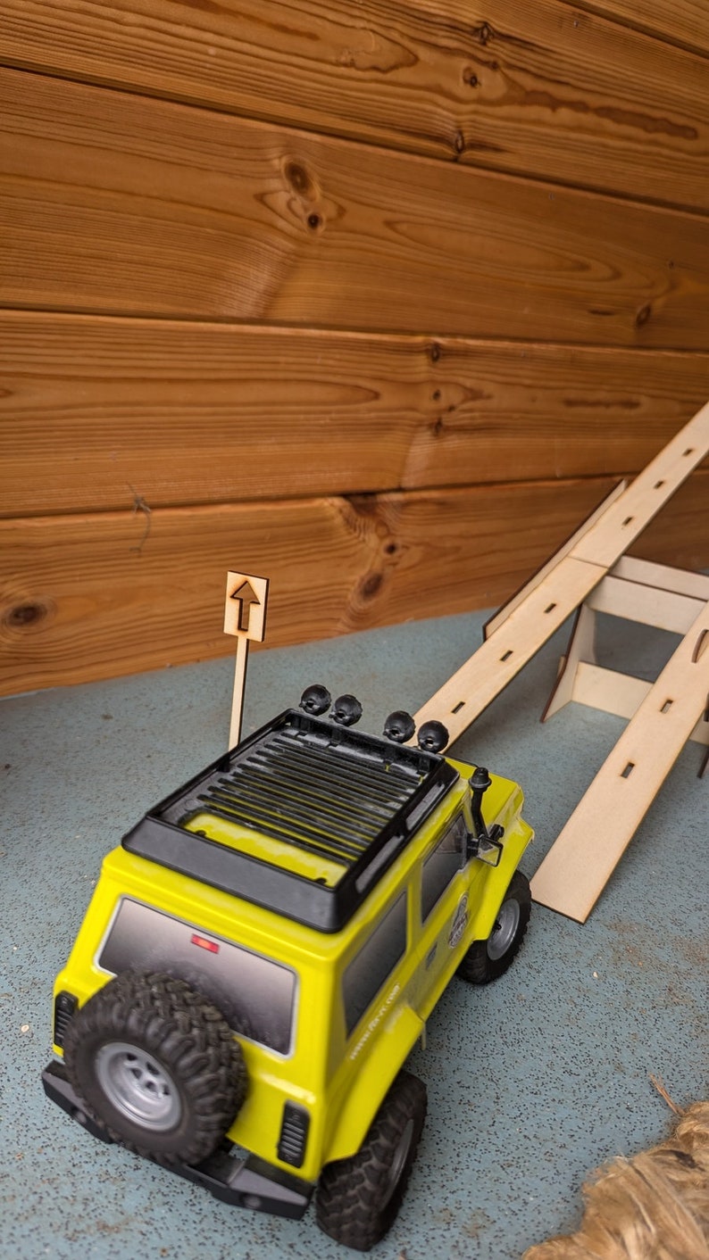 Laser Design Files RC Rock Crawler Seesaw 1/24 1/18th Scale Obstacle Course Laser Designs - Etsy