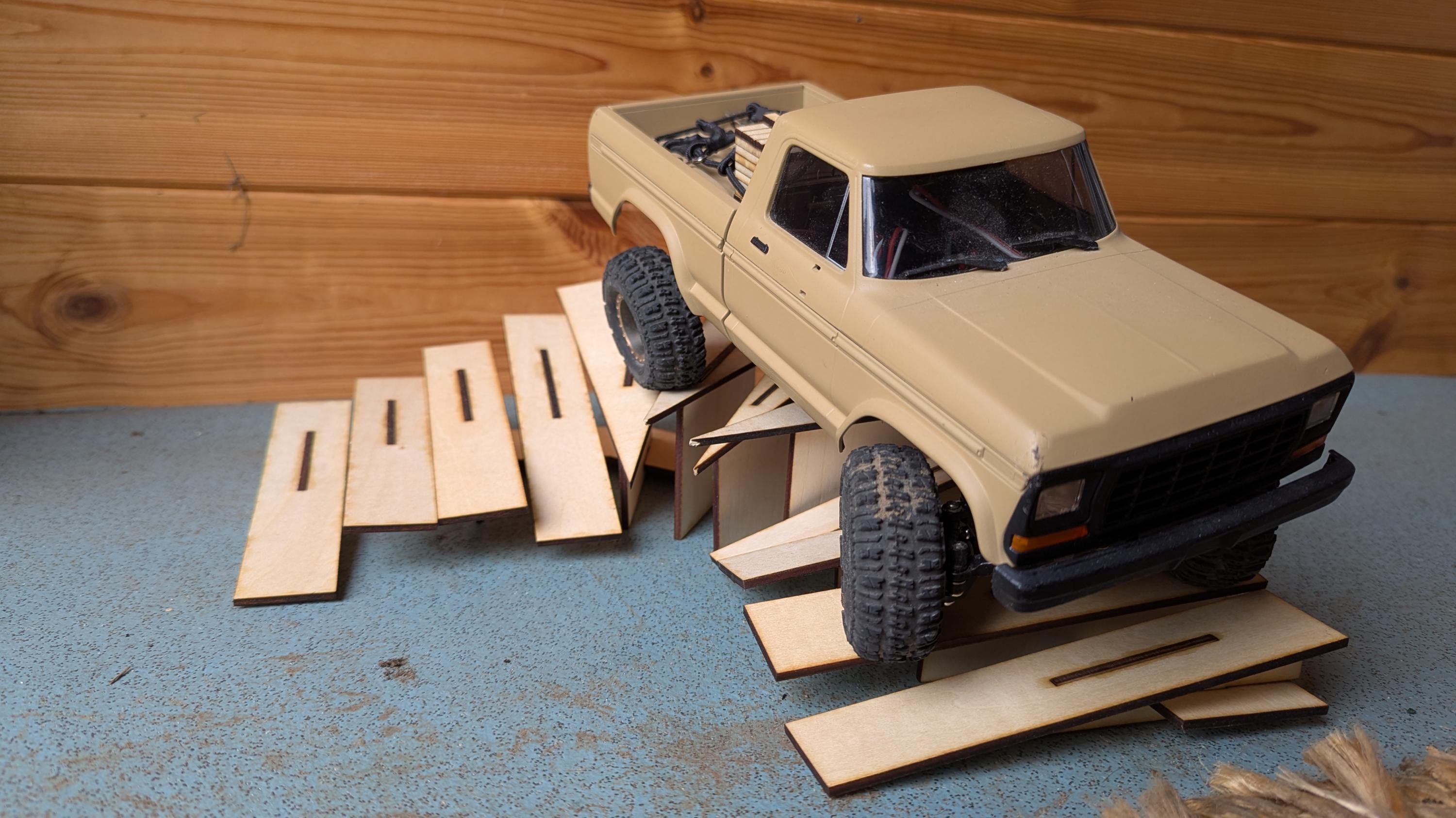 Laser Design Files RC Rock Crawler Complete Obstacle Course 8 Designs 1 ...