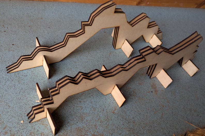 Laser Design Files RC Rock Crawler Rocks 1/24 1/18th Scale Obstacle ...