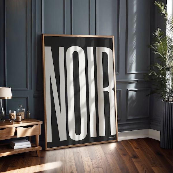 Monochrome Print - Etsy UK