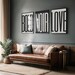 LOVE Poster - Minimalist Wall Art, Modern Inspirational Print ...