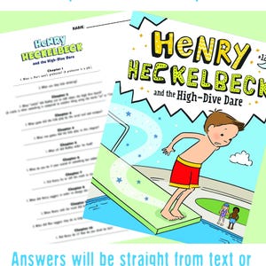Henry Heckelbeck and the High Dive Dare Book Review Questions Reading ...