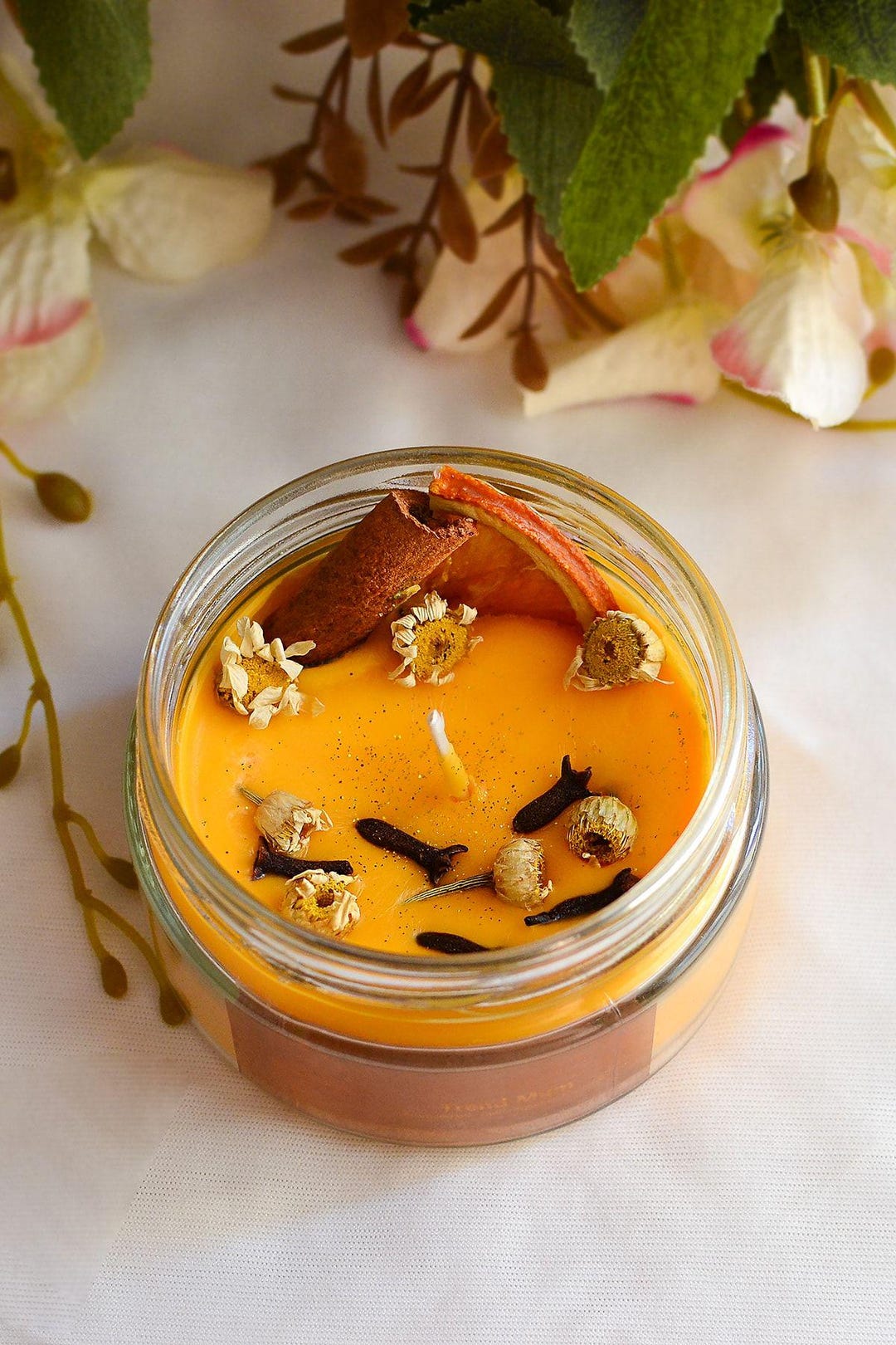 Therapy and Chakra Orange Cinnamon and Clove, Handmade Candle, Gift for ...