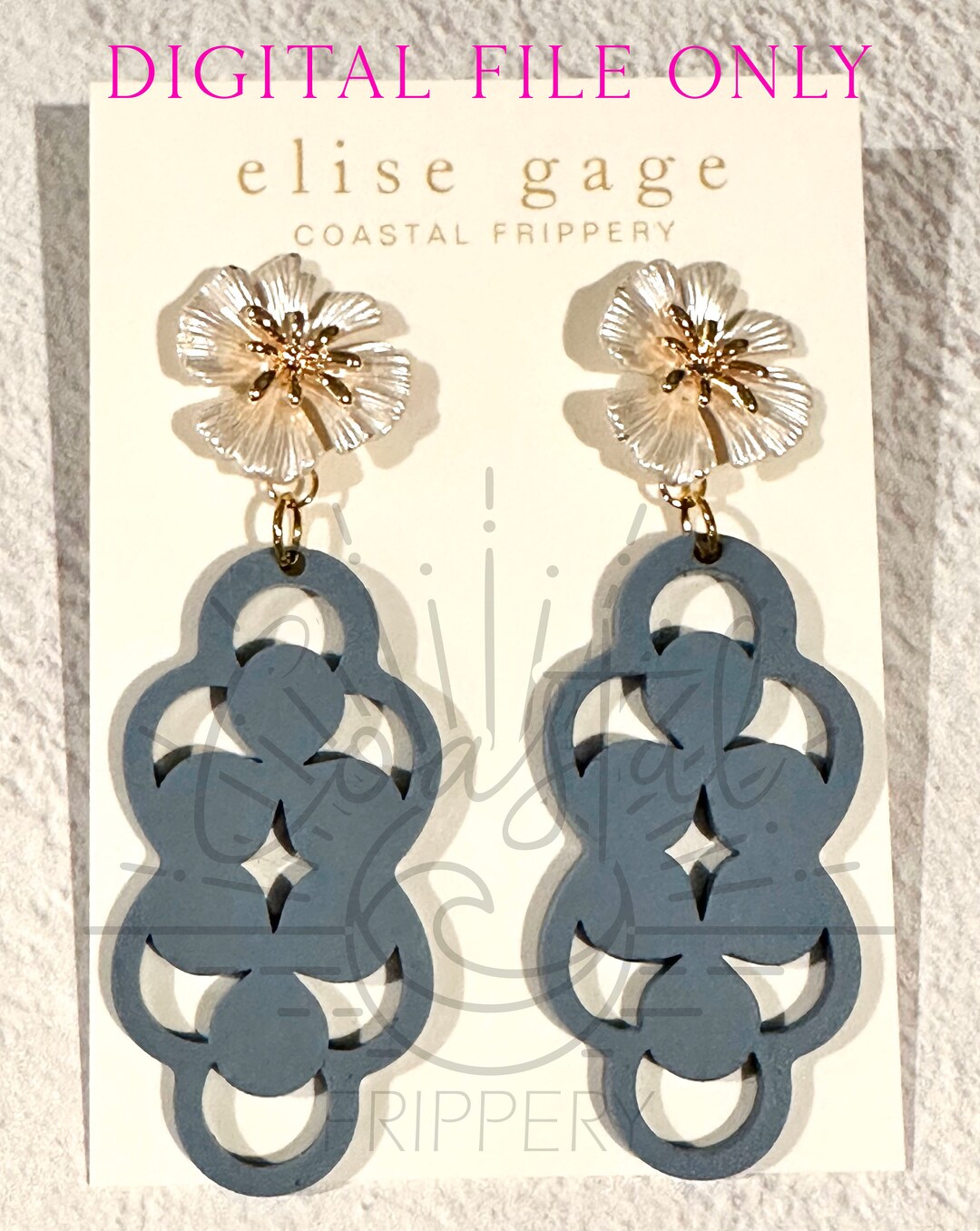 Modern Clover Drops Earring File - DIGITAL FILE ONLY - 3 Sizes Included ...