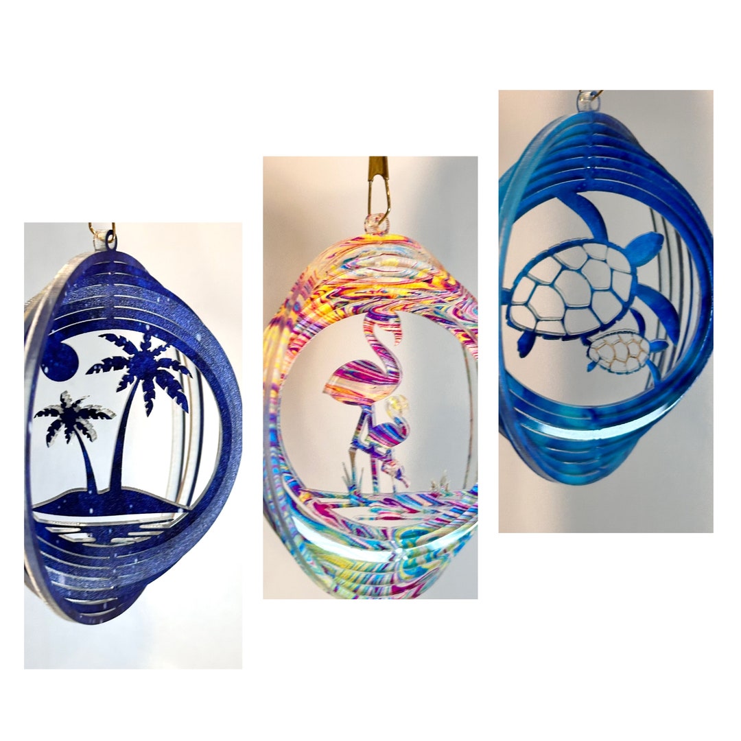 Beach Christmas Beach Ornament Sea Turtle Ornament Palm Tree Ornament ...