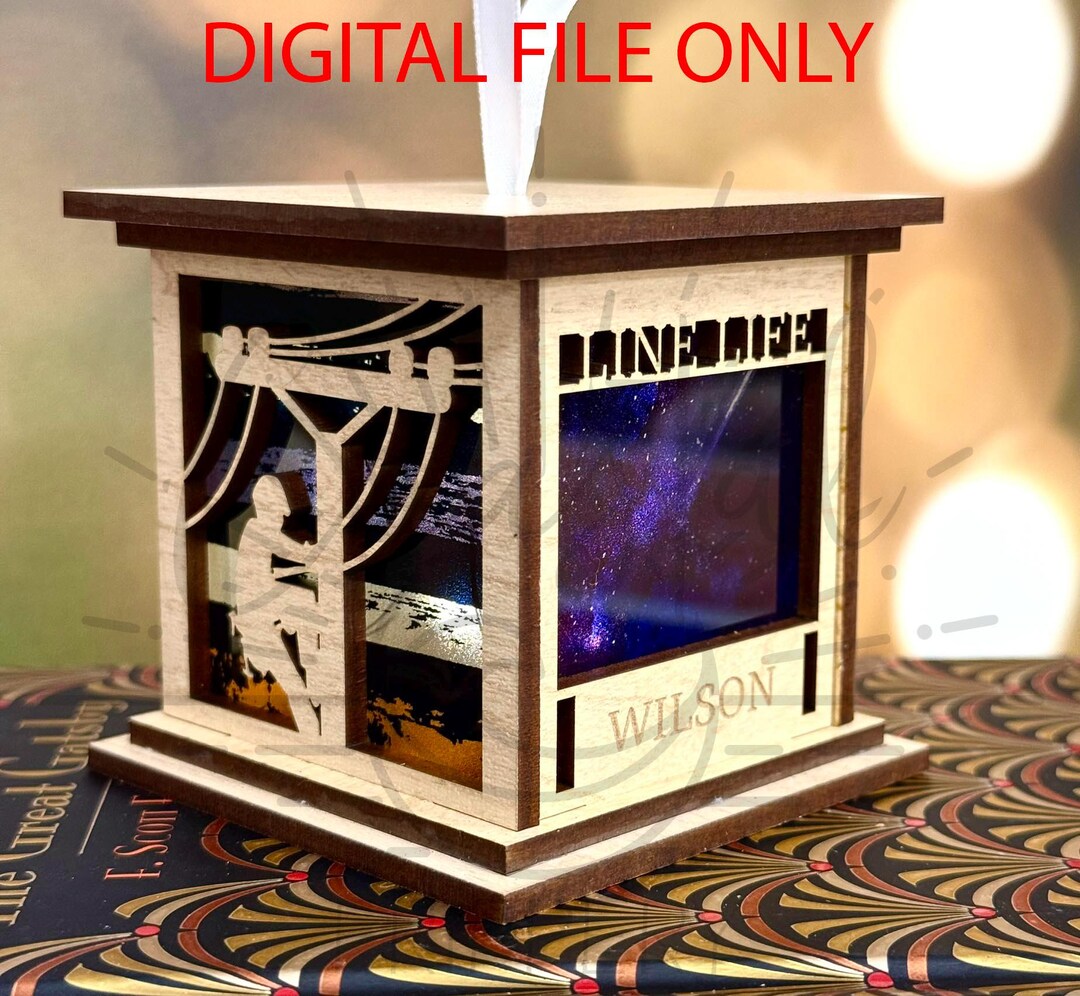 Lineman Lantern Ornament - First Responder Lantern Ornament - Lantern ...