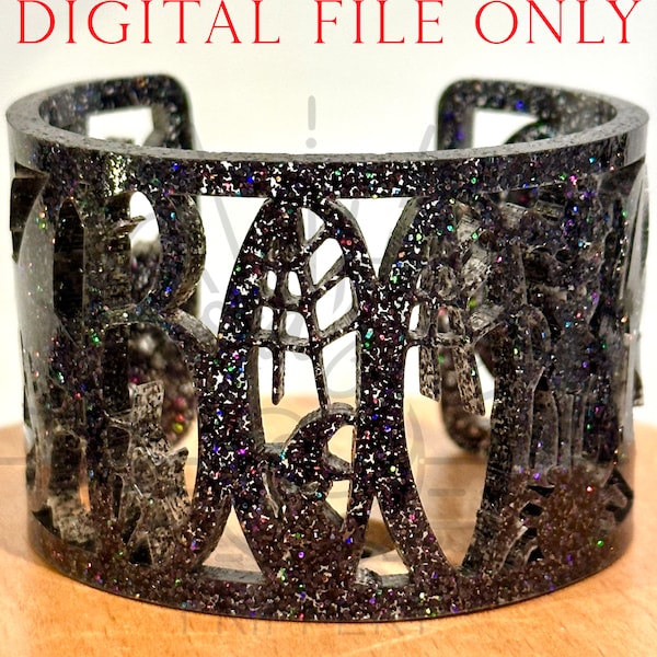 Acrylic Cuffs - Etsy